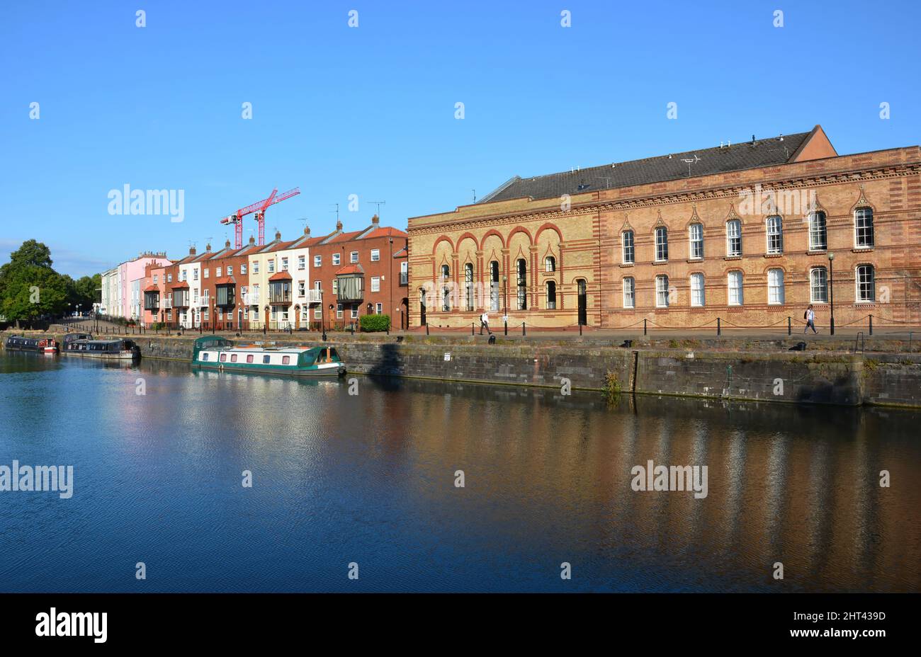 A view of the waterfront properties overlooking Bathurst Basin in ...