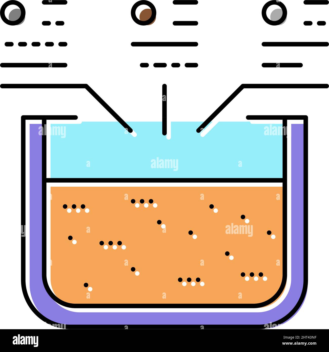 extrusion aluminium production color icon vector illustration Stock ...