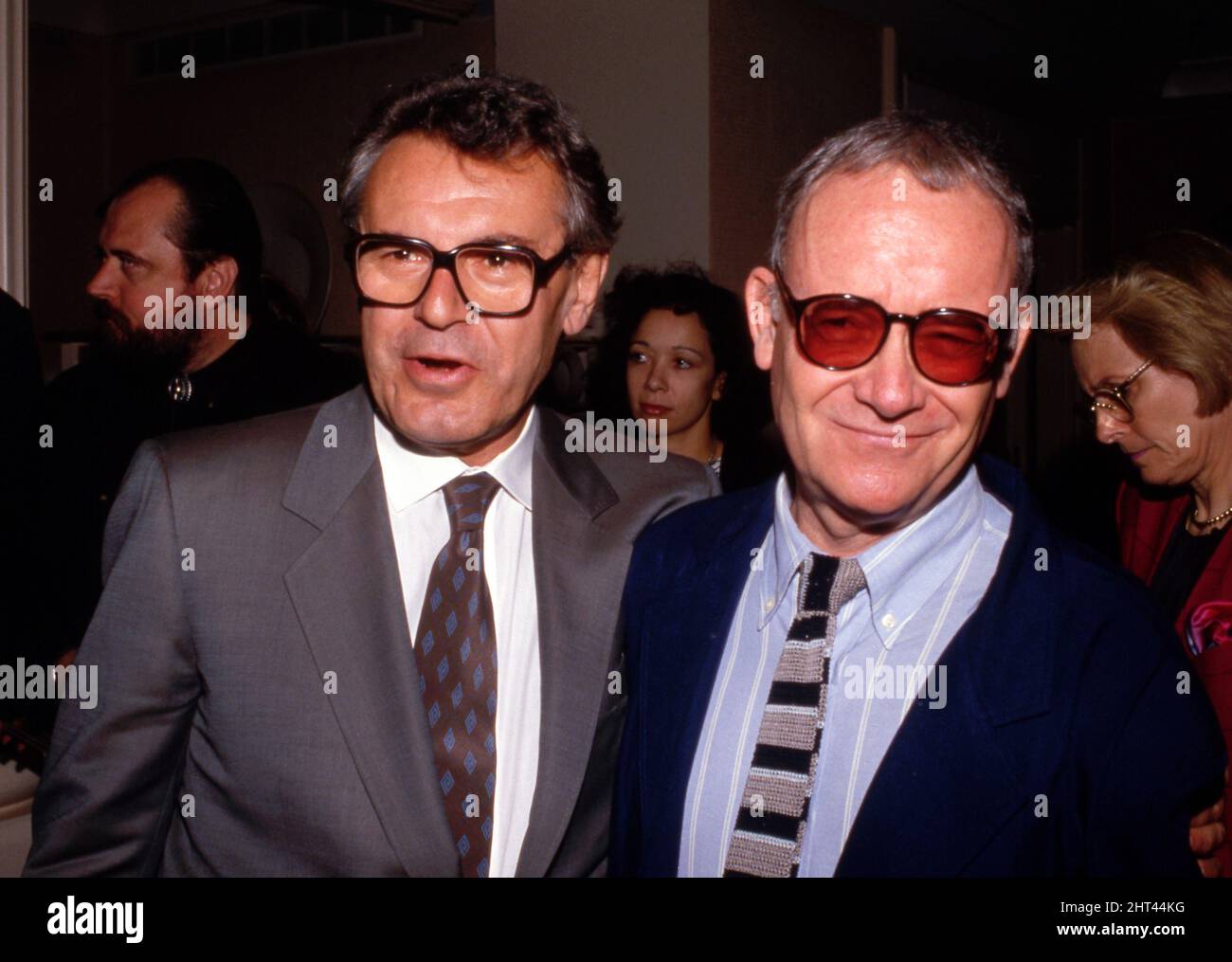 Milos Forman and Buck Henry at the Second Annual Kodak Century Awards ...