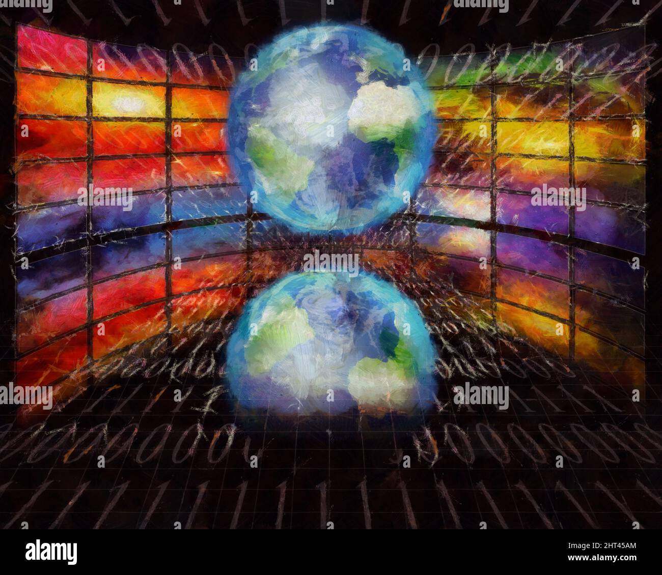 Geographic information system 3d hi-res stock photography and images ...