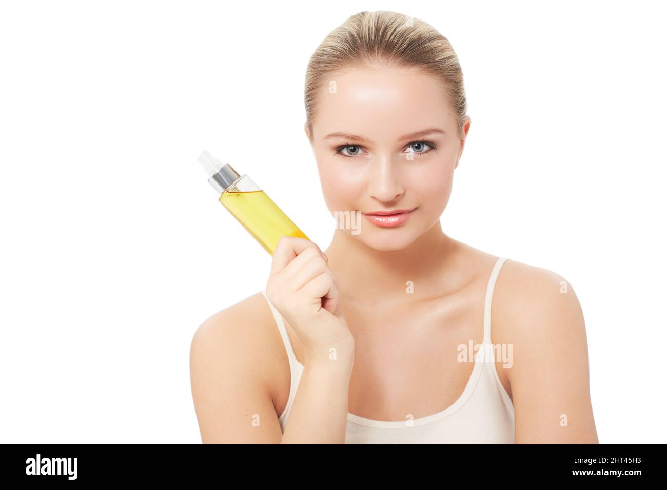 Female fragrance hi-res stock photography and images - Alamy