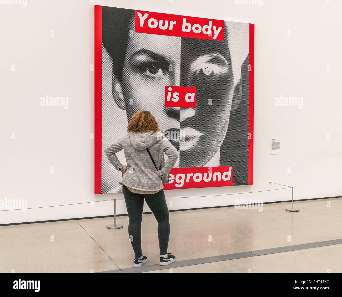 Barbara kruger artwork hi-res stock photography and images - Alamy