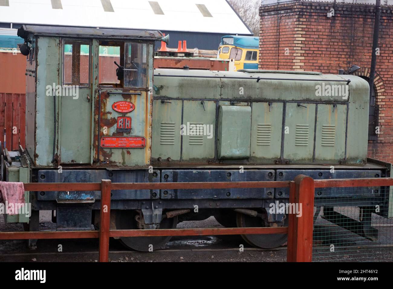 Ruston diesel shunter hi-res stock photography and images - Alamy