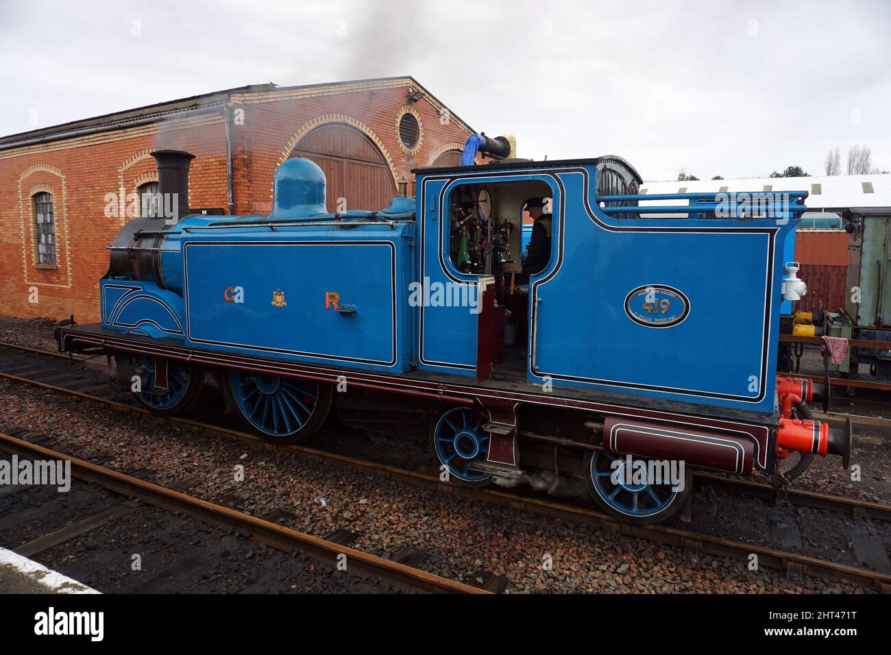 Caledonian railway hi-res stock photography and images - Alamy