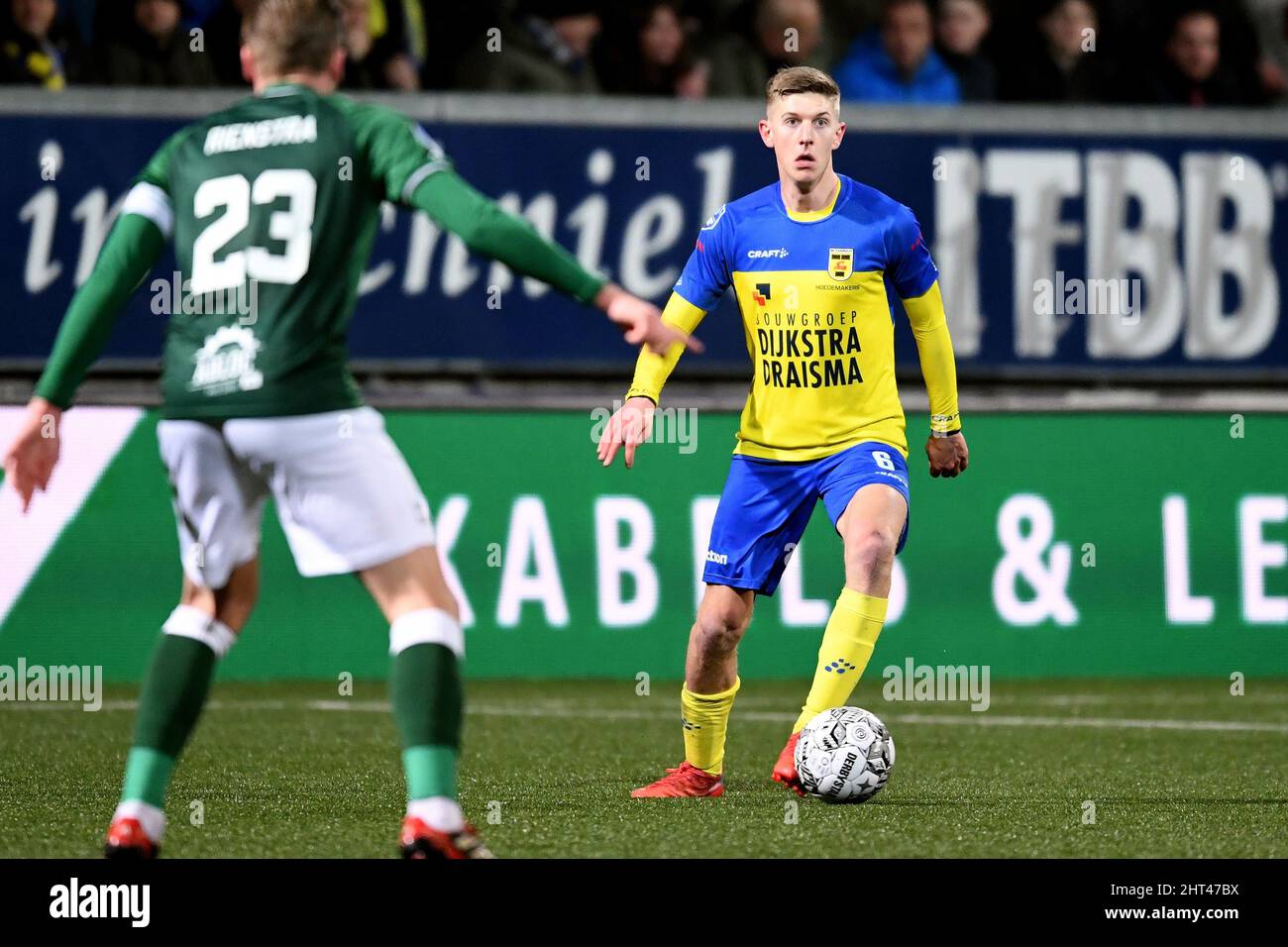 LEEUWARDEN, 26-02-2022, Cambuur Stadion, football, Dutch Eredivisie ...