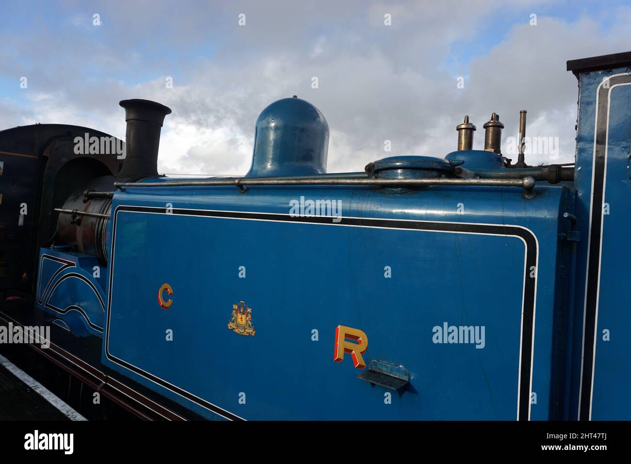 Steam engine Caledonian Railway 419 Stock Photo - Alamy
