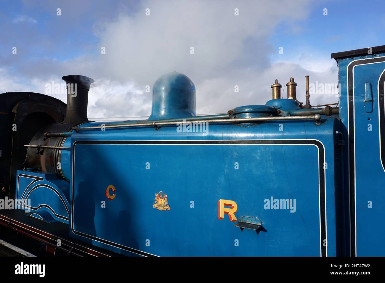 Steam engine Caledonian Railway 419 Stock Photo - Alamy