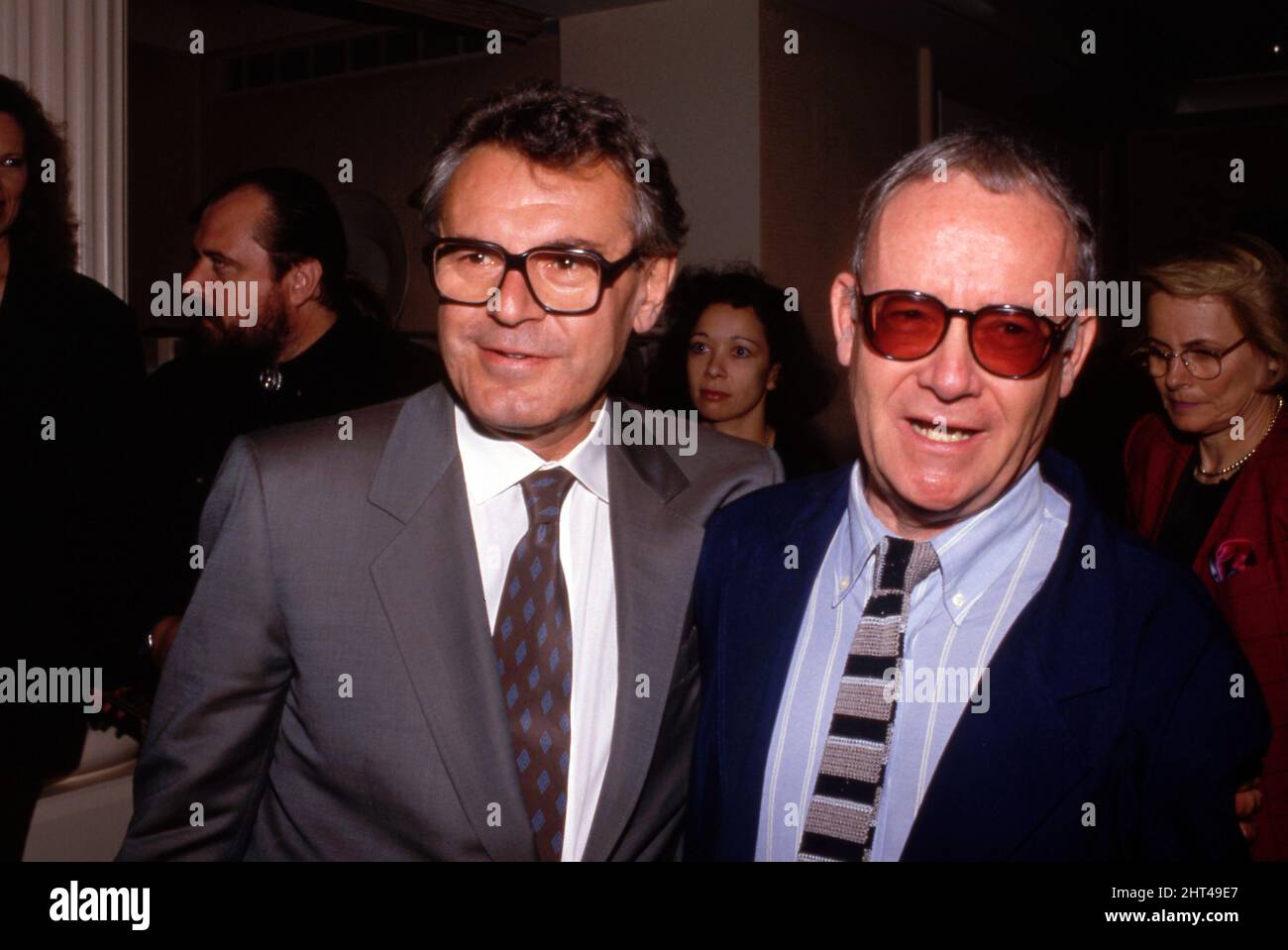 Milos Forman and Buck Henry at the Second Annual Kodak Century Awards ...