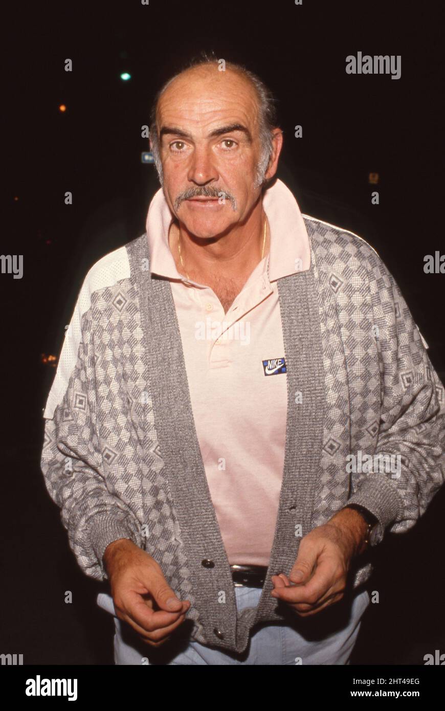 Sean Connery 1989 Sean Connery, Actor And The Original James Bond,
