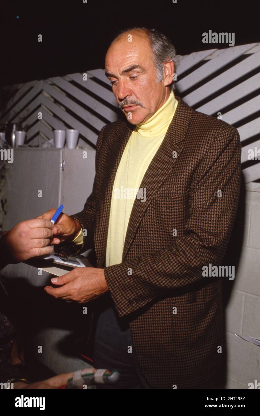 Sean Connery April 1987. Credit: Ralph Dominguez/MediaPunch Stock Photo ...