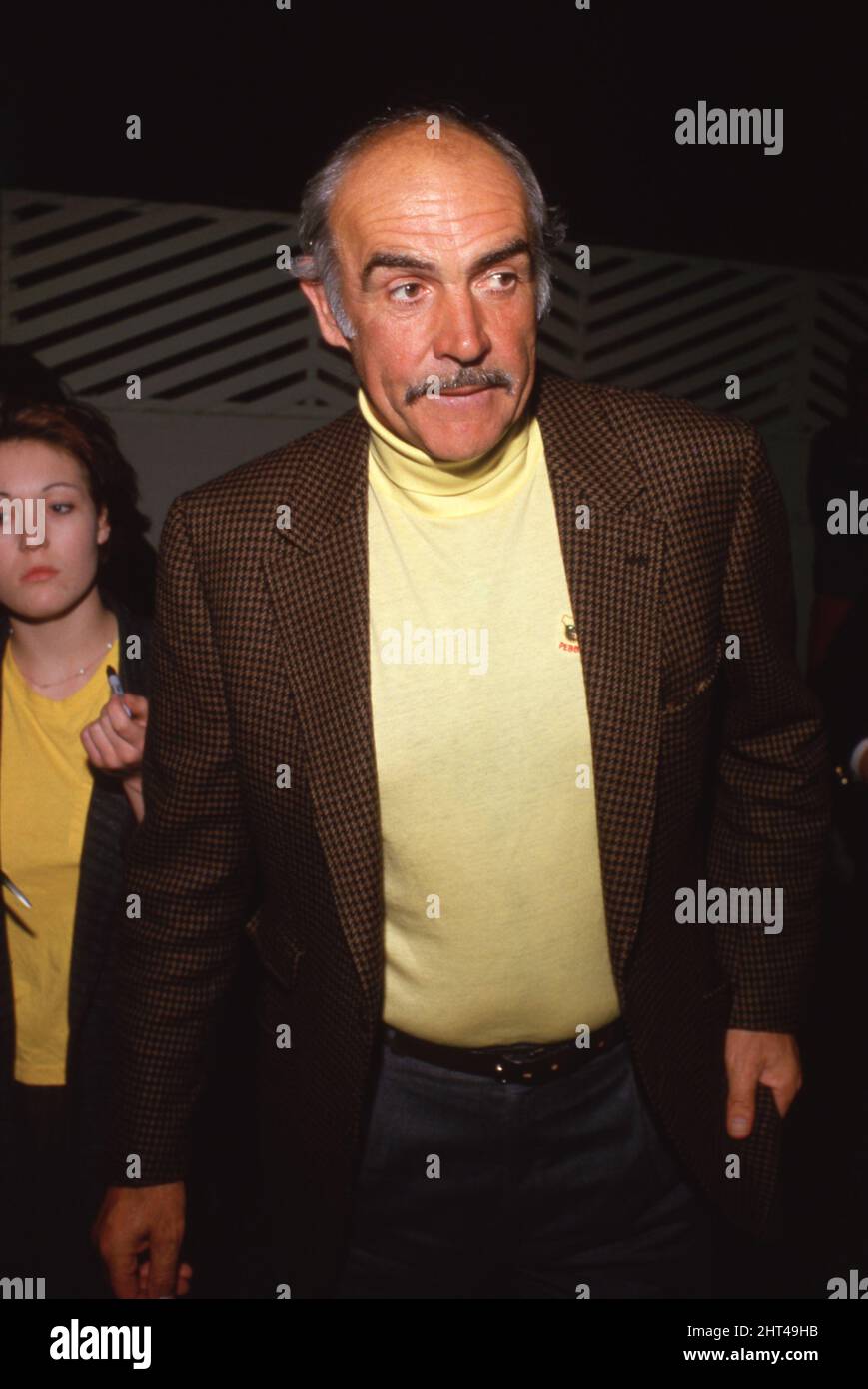 Sean Connery April 1987. Credit: Ralph Dominguez/MediaPunch Stock Photo ...