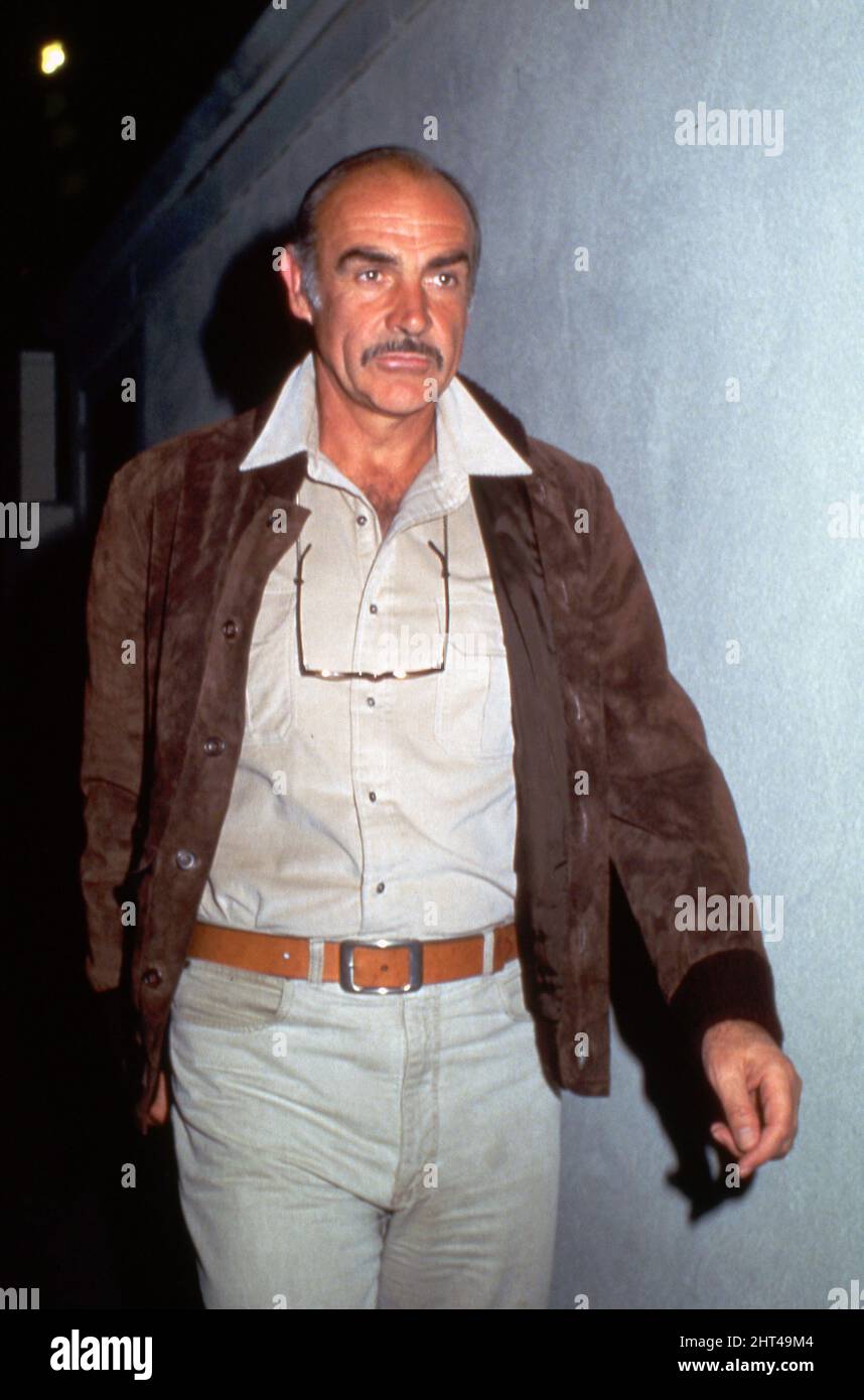 Sean Connery Circa 1980's Credit: Ralph Dominguez/MediaPunch Stock ...