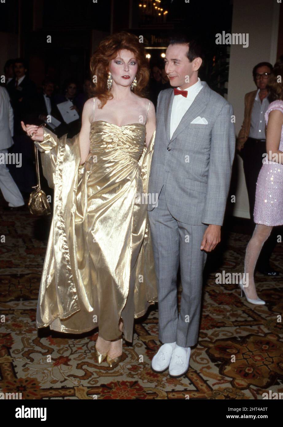 Cassandra Peterson (Elvira) and Pee-wee Herman attend the 42nd Annual ...