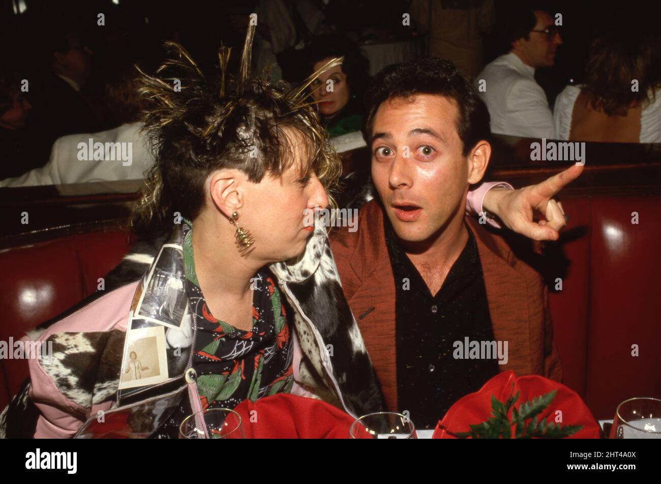 Pee-wee Herman and Allee Willis Circa 1980's Credit: Ralph Dominguez ...