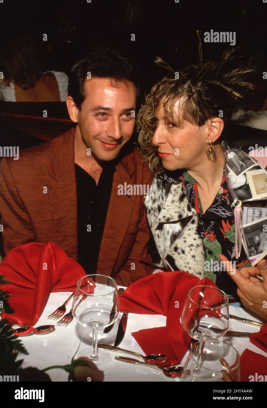Pee-wee Herman and Allee Willis Circa 1980's Credit: Ralph Dominguez ...