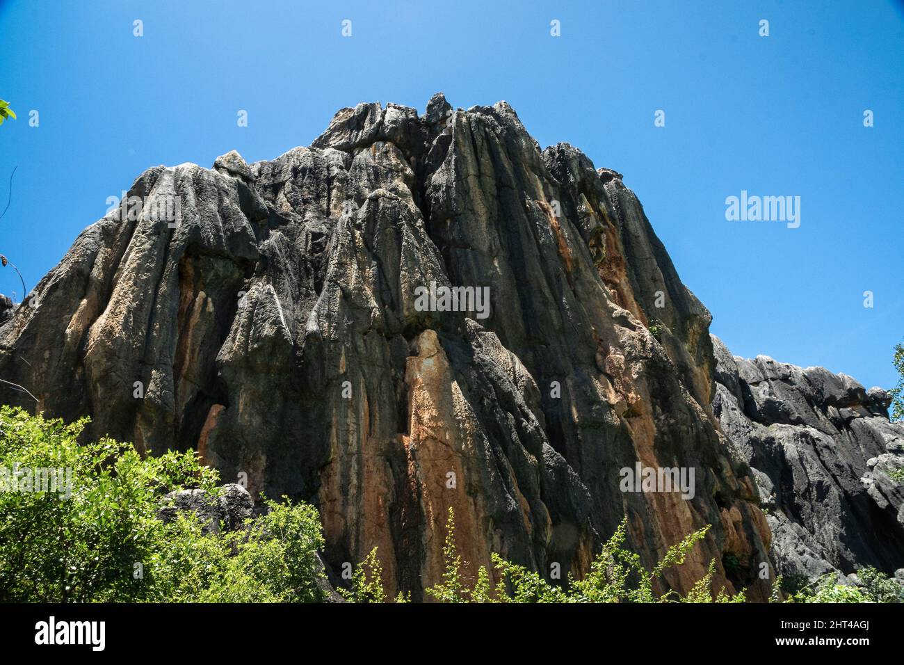Rock formations in the forest, Australia Stock Photo - Alamy