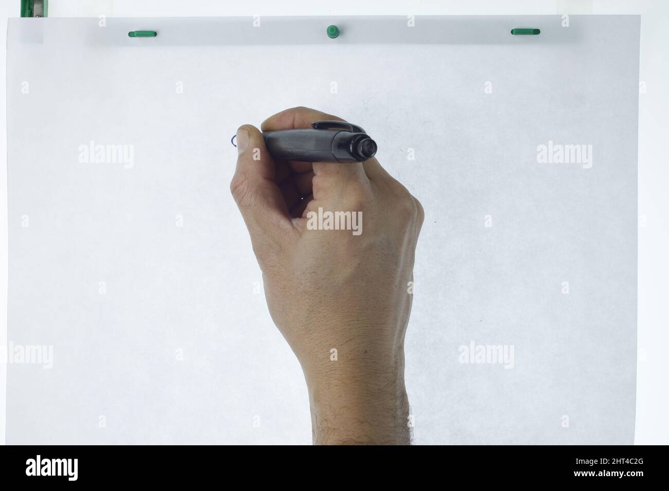 Hand holding white board hi-res stock photography and images - Alamy