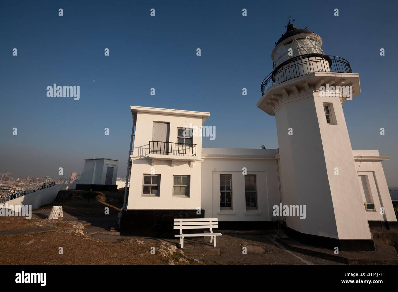 Koahsiung Lighthouse (Cijin Lighthouse) on Cijin Island, Cijin District ...