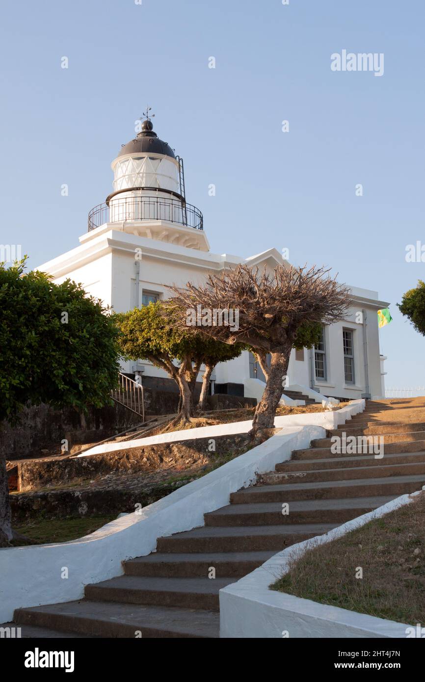 Koahsiung Lighthouse (Cijin Lighthouse) on Cijin Island, Cijin District ...