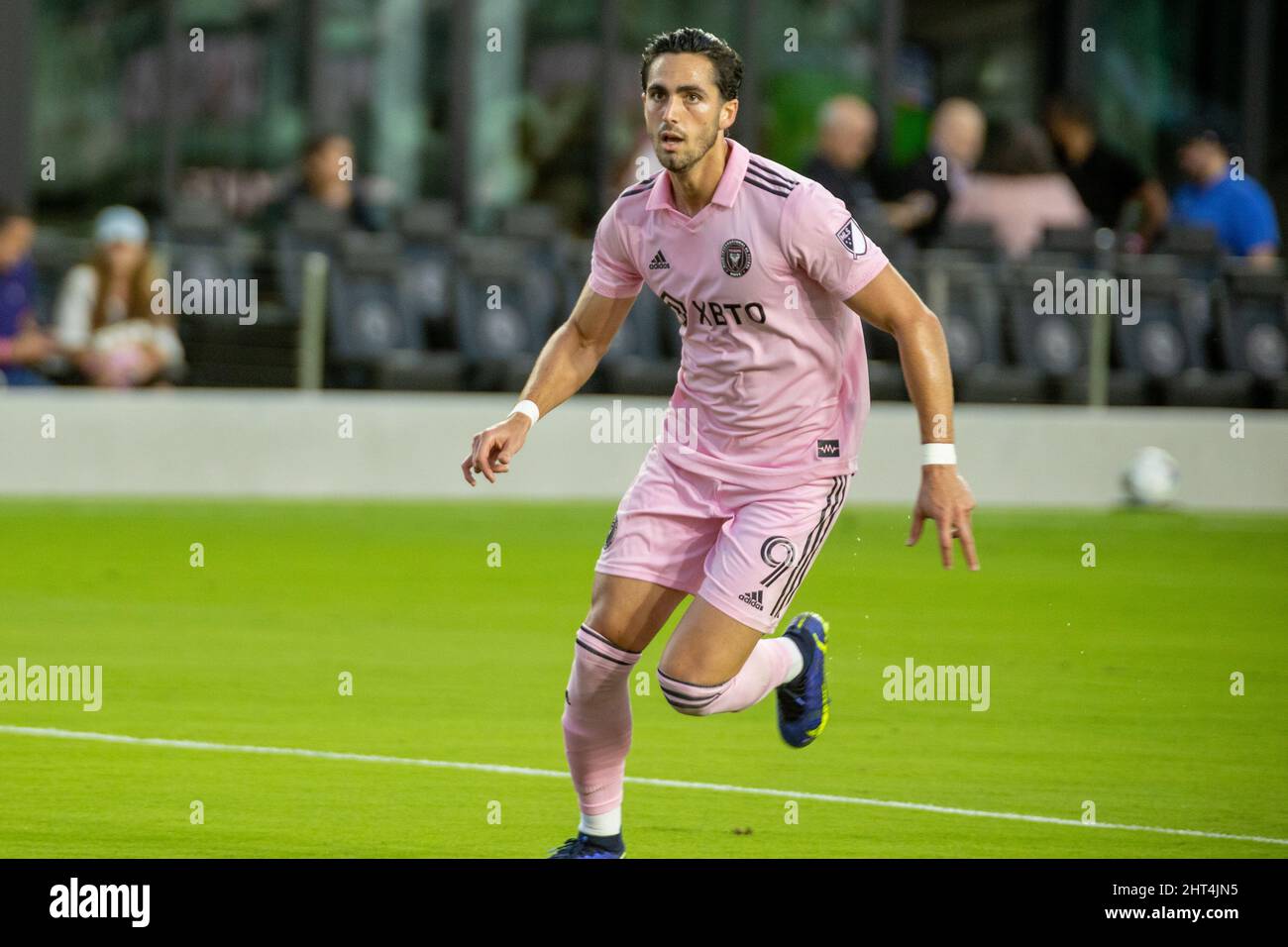 Fort Lauderdale, FL, USA. 26th Feb. 2022. 9 Leonardo Campana FW Inter ...