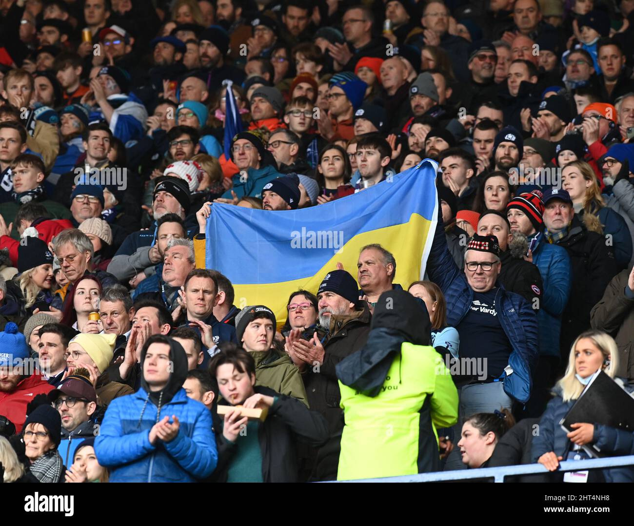 Ukraine scotland flag hi-res stock photography and images - Alamy