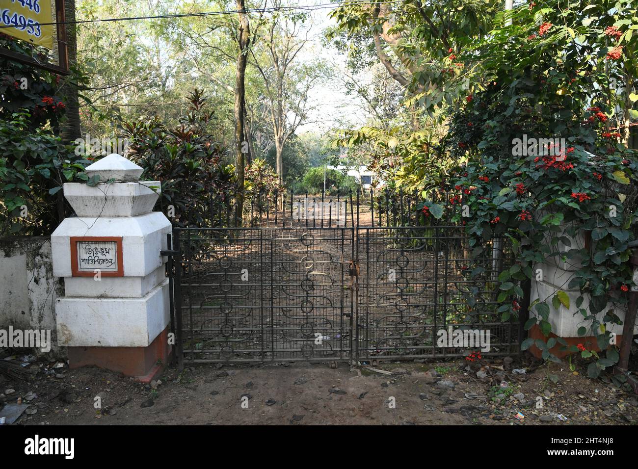 Entrance of the Jeet-Bhum. Residence of Rani Chanda (1912 – 19 June ...