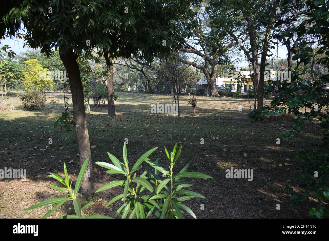 Old fairground (Bengali: Purono Melar Math) of the Visva-Bharati ...