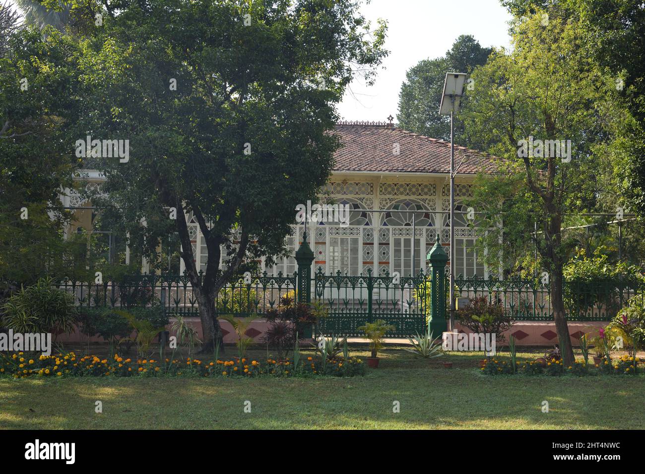 Upasana Griha or Prayer Hall of the Visva-Bharati university ...