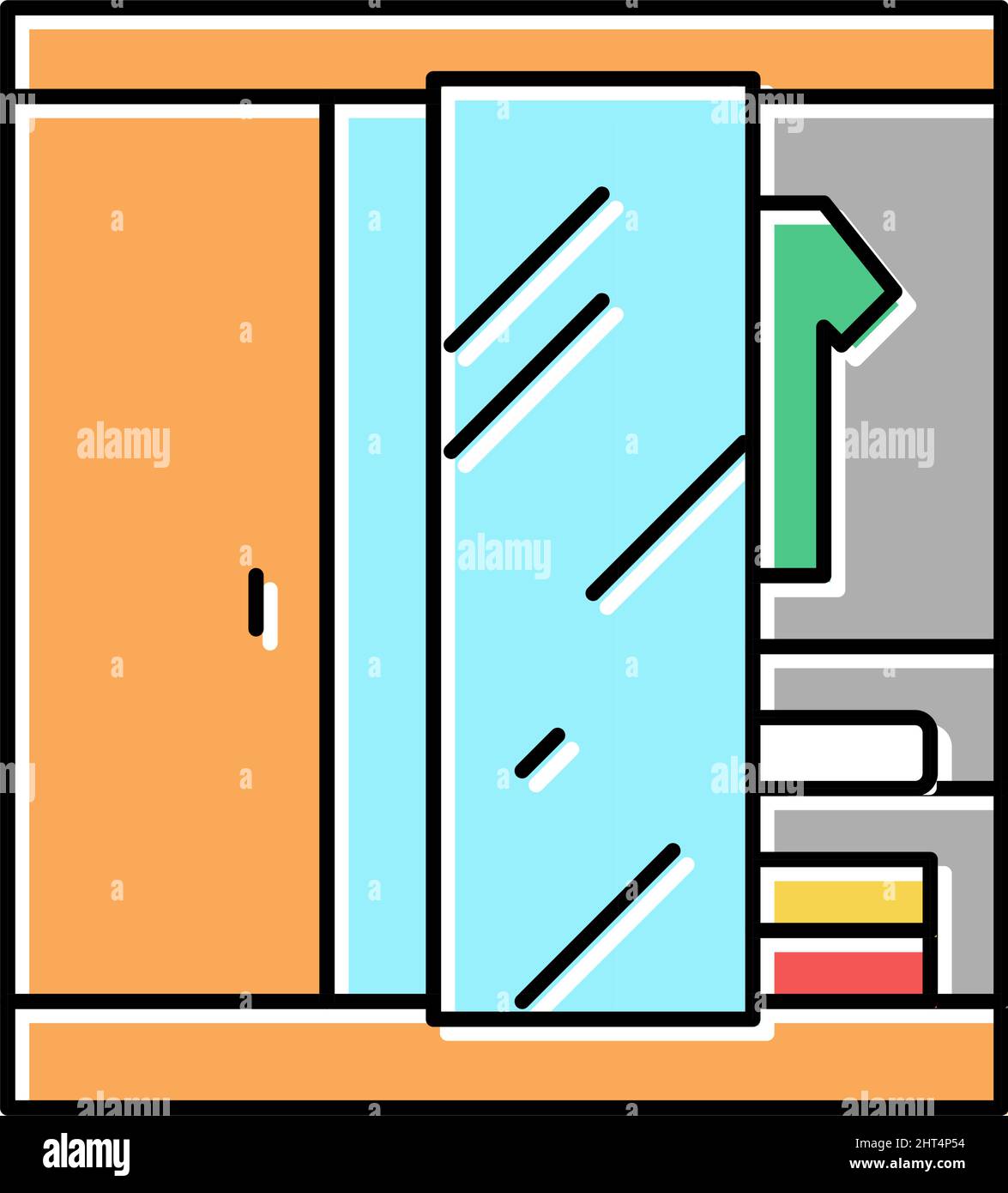 Color tv motel sign hi-res stock photography and images - Alamy