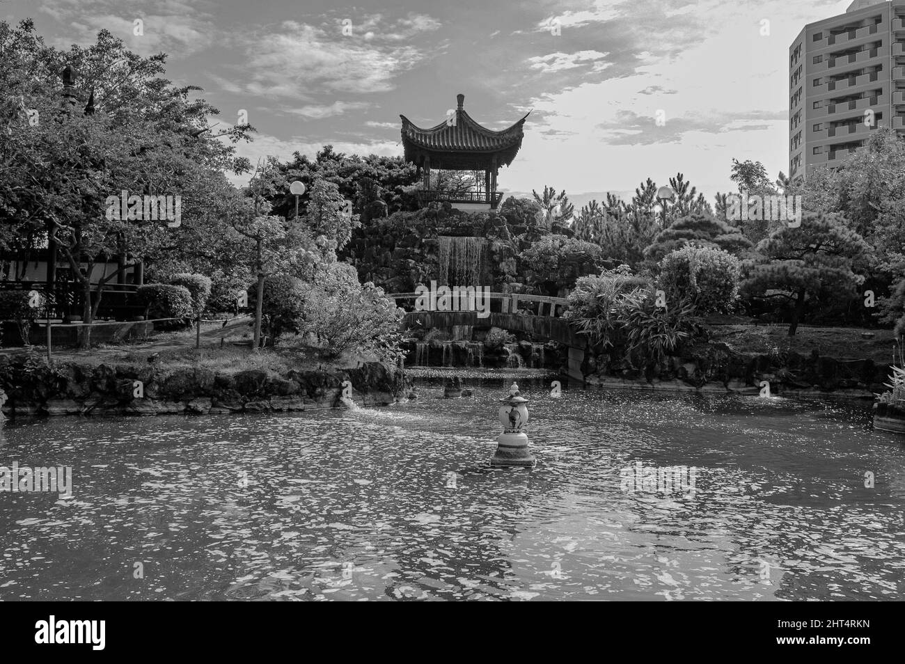 Naha City, Okinawa Temple Stock Photo - Alamy