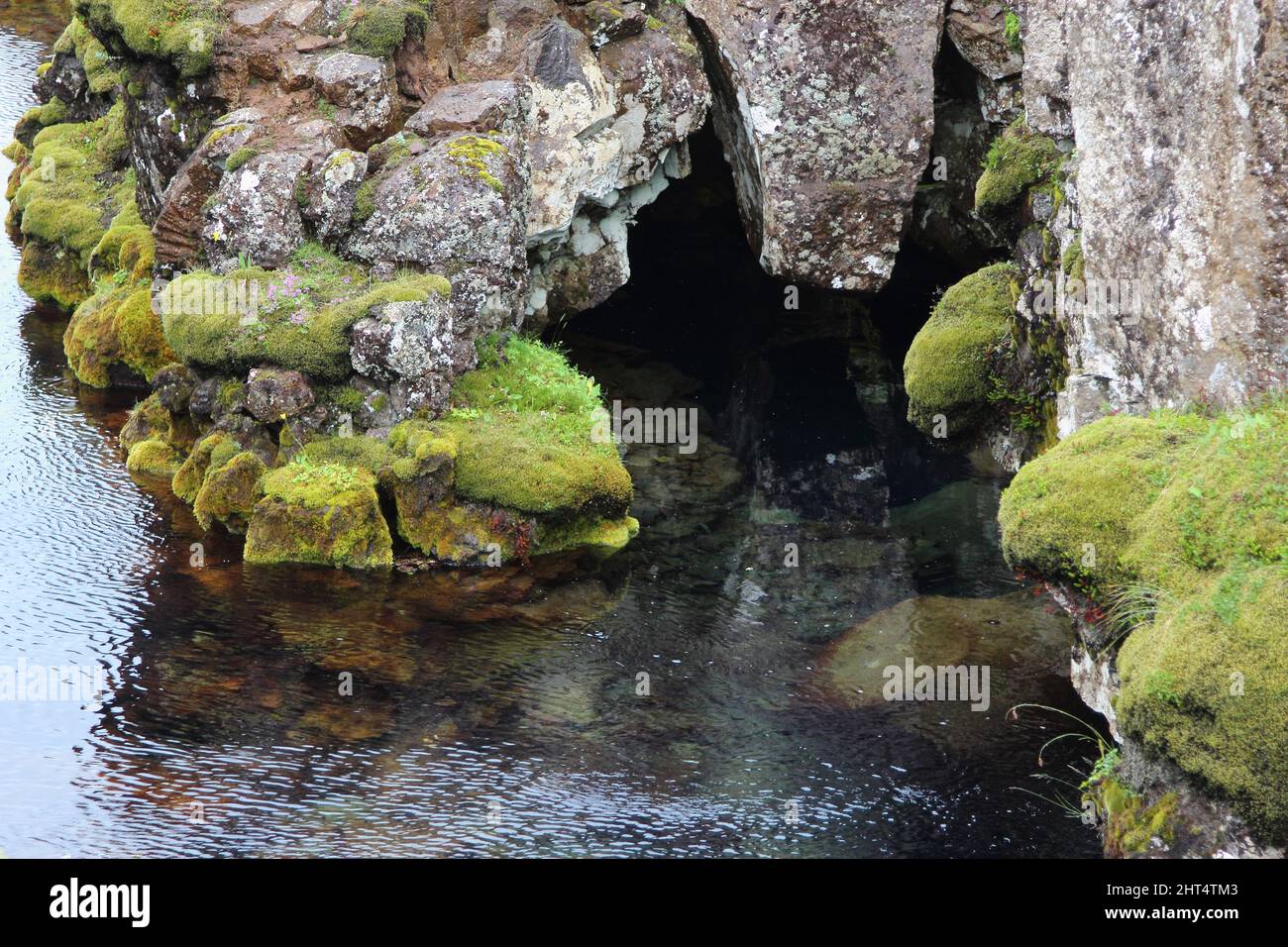 Island - Silfra-Spalte / Iceand - Silfra Stock Photo - Alamy