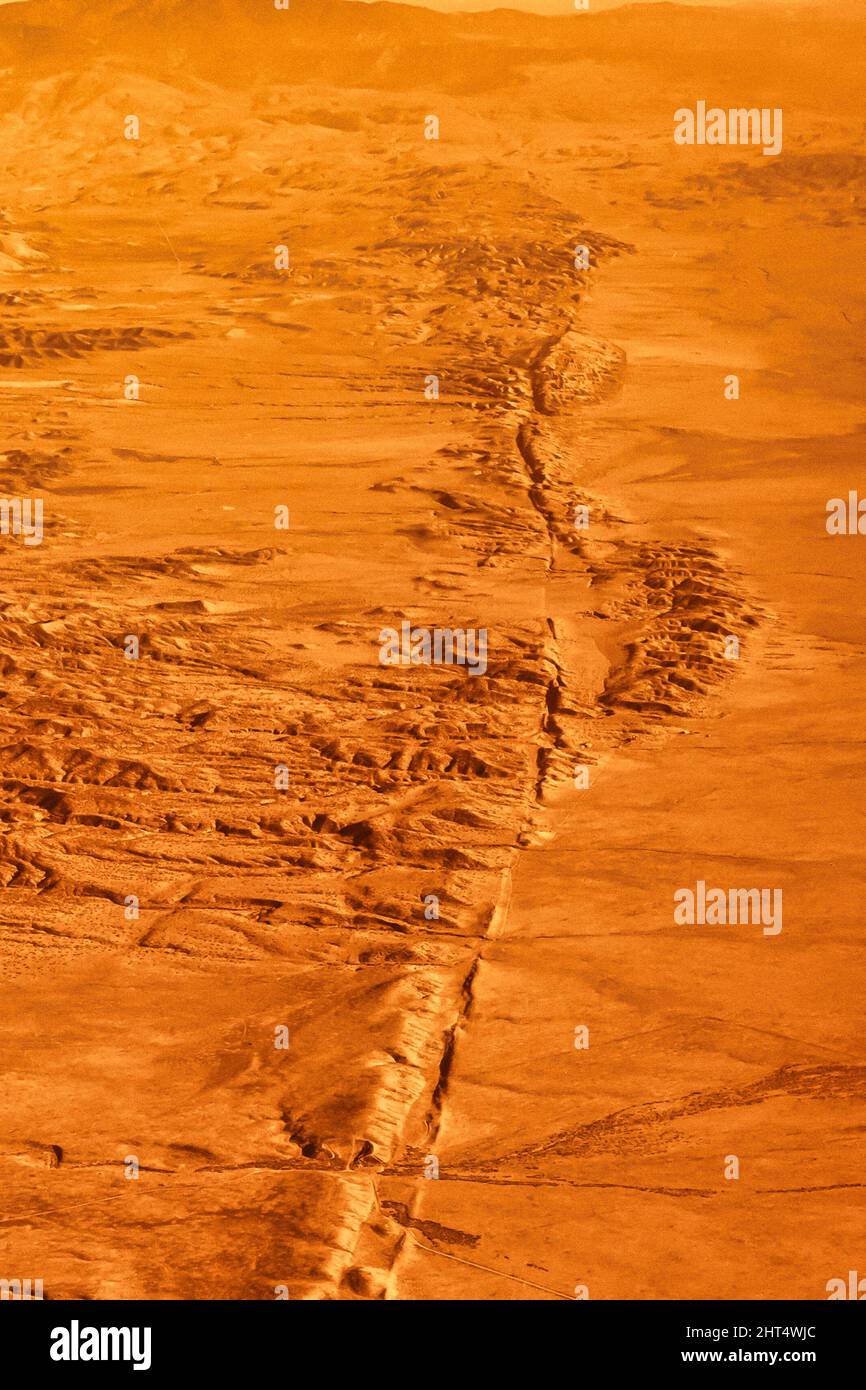 San andreas fault crack hi-res stock photography and images - Alamy