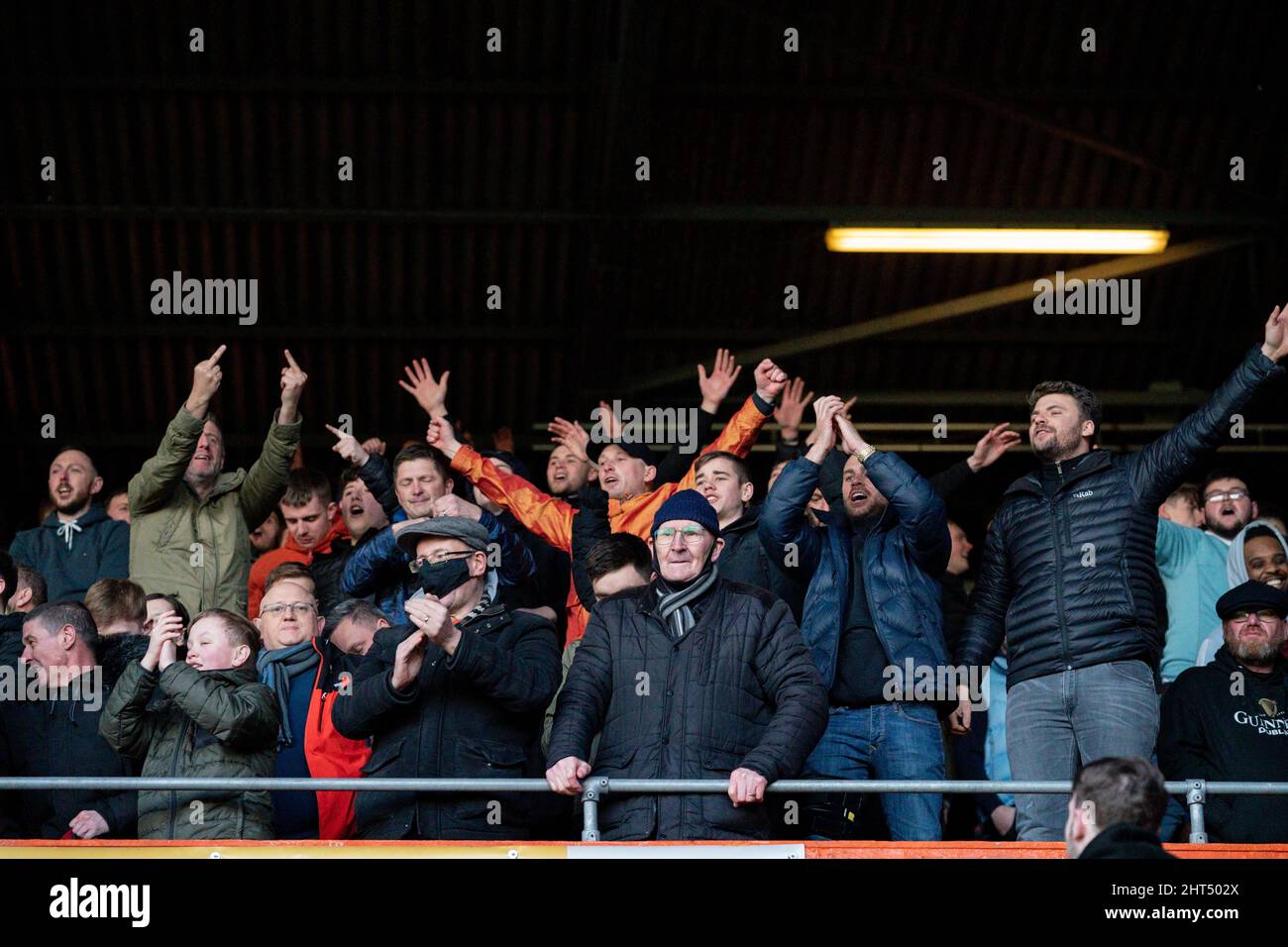 Luton football fans hi-res stock photography and images - Alamy