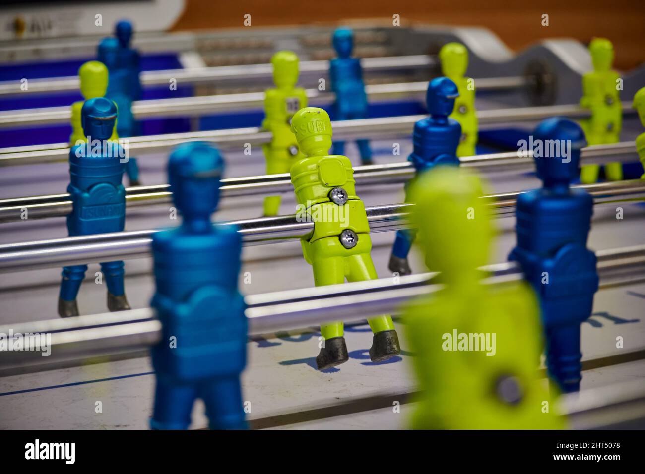 Babyfoot game soccer table hi-res stock photography and images - Alamy