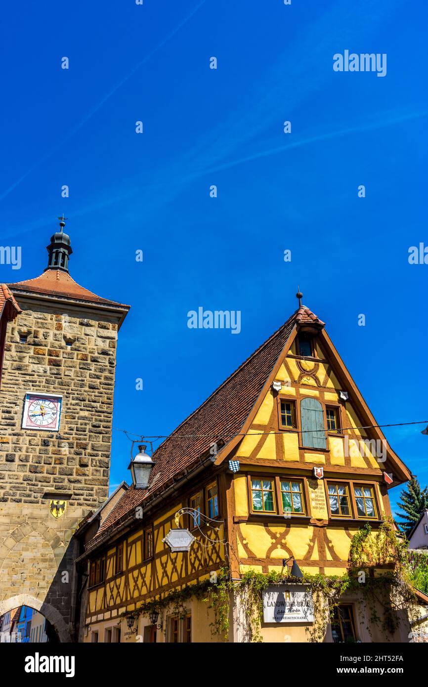 Rothenburg ob der tauber palace hi-res stock photography and images - Alamy