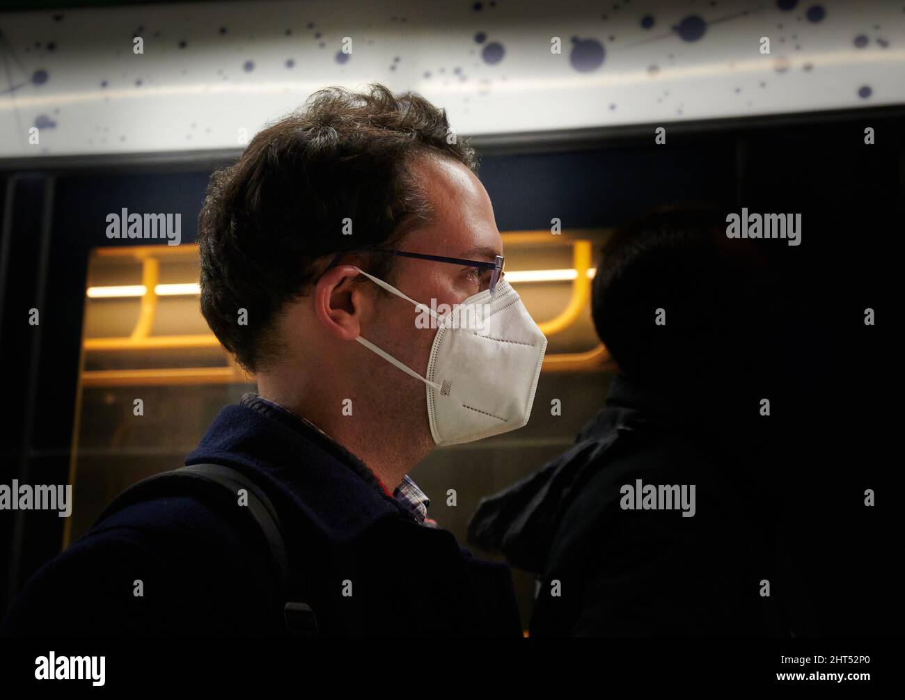 Man riding train car hi-res stock photography and images - Alamy