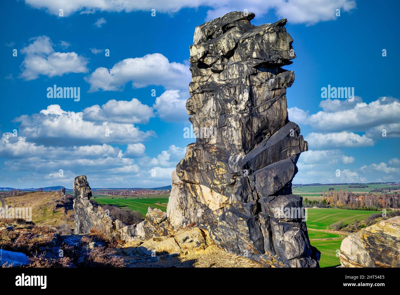 Photo of Devil's Wall in Germany Stock Photo - Alamy