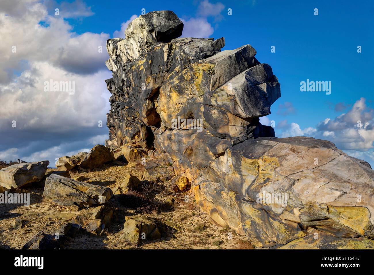 Photo of Devil's Wall in Germany Stock Photo - Alamy
