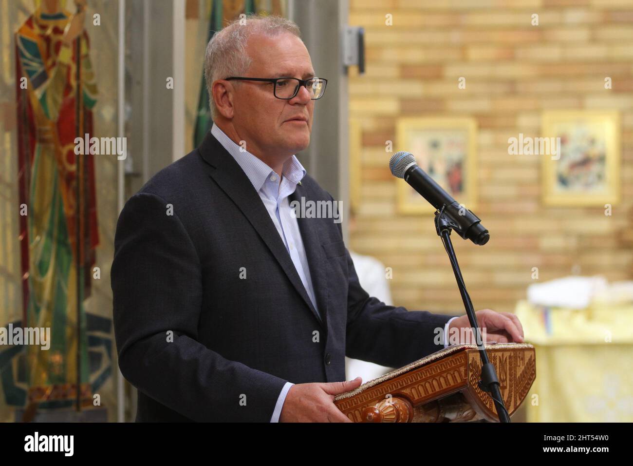 Scott morrison church hi-res stock photography and images - Alamy