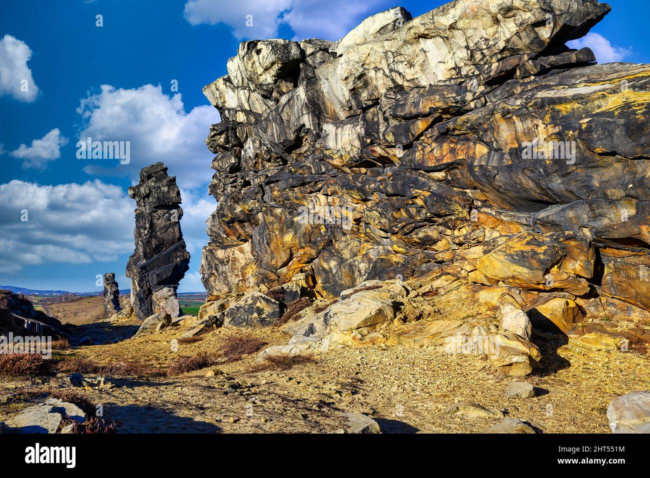 Photo of Devil's Wall in Germany Stock Photo - Alamy