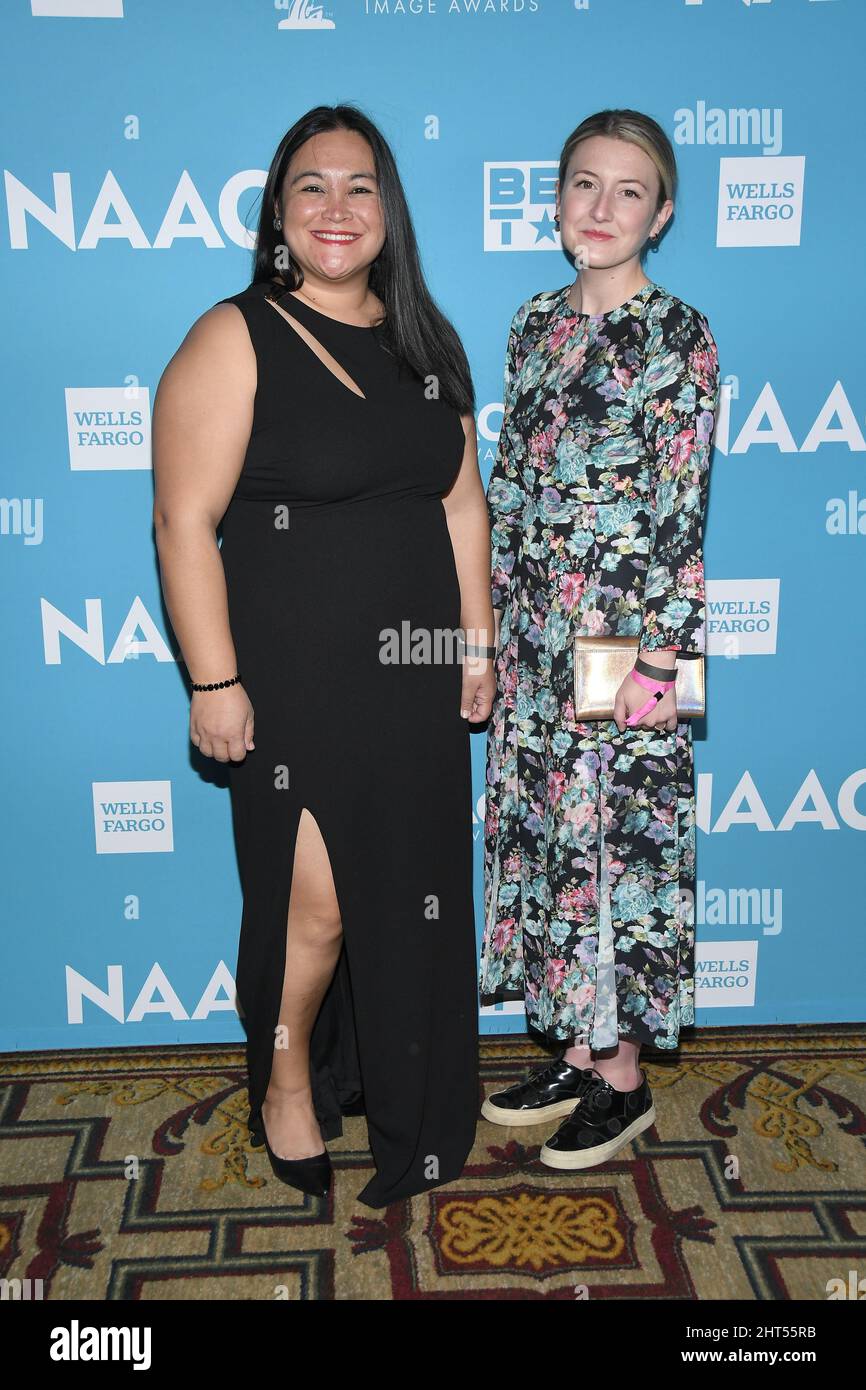 Los Angeles, USA. 26th Feb, 2022. Melanie Johnson and Francesca Marie ...