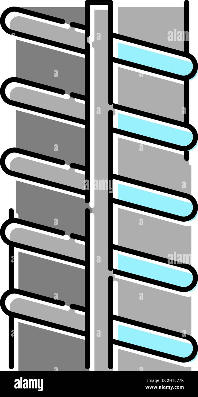 metal rebar color icon vector illustration Stock Vector Image & Art - Alamy