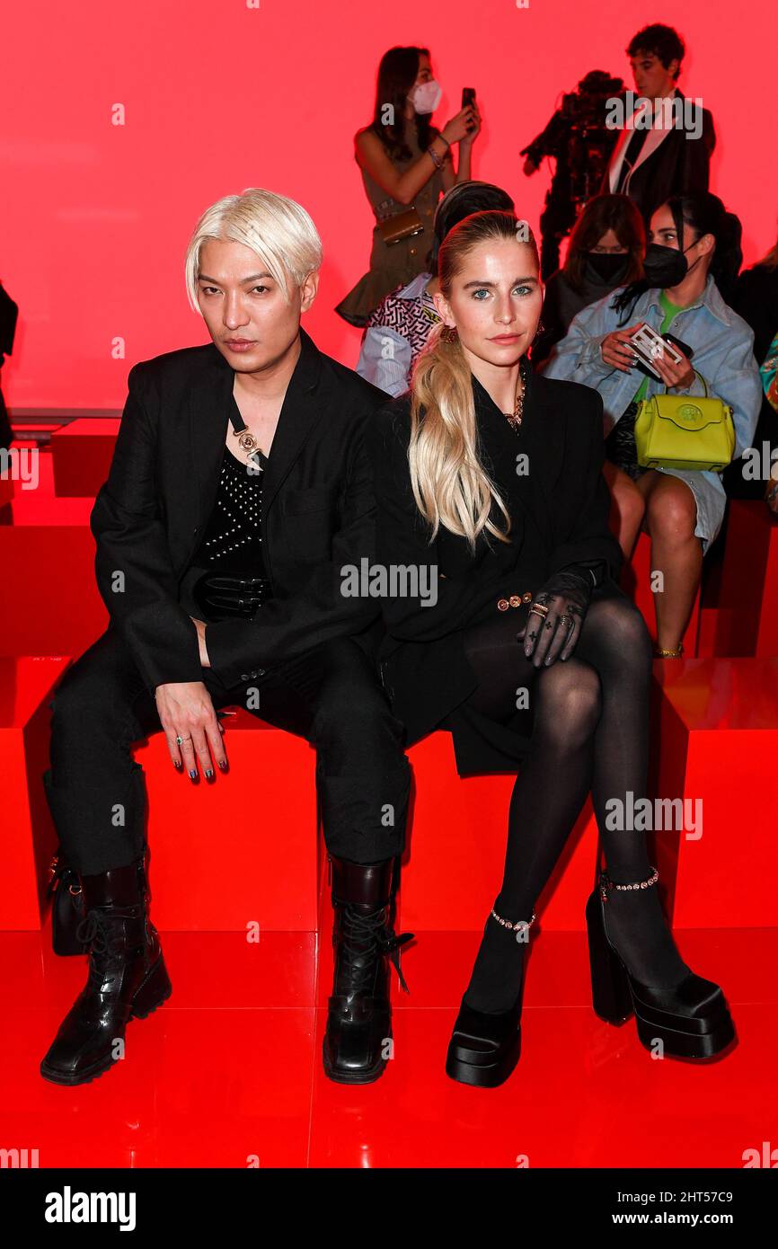 Bryan Boy , Caro Daur Milan Fashion Week - Women F/W 22-23 Versace ...