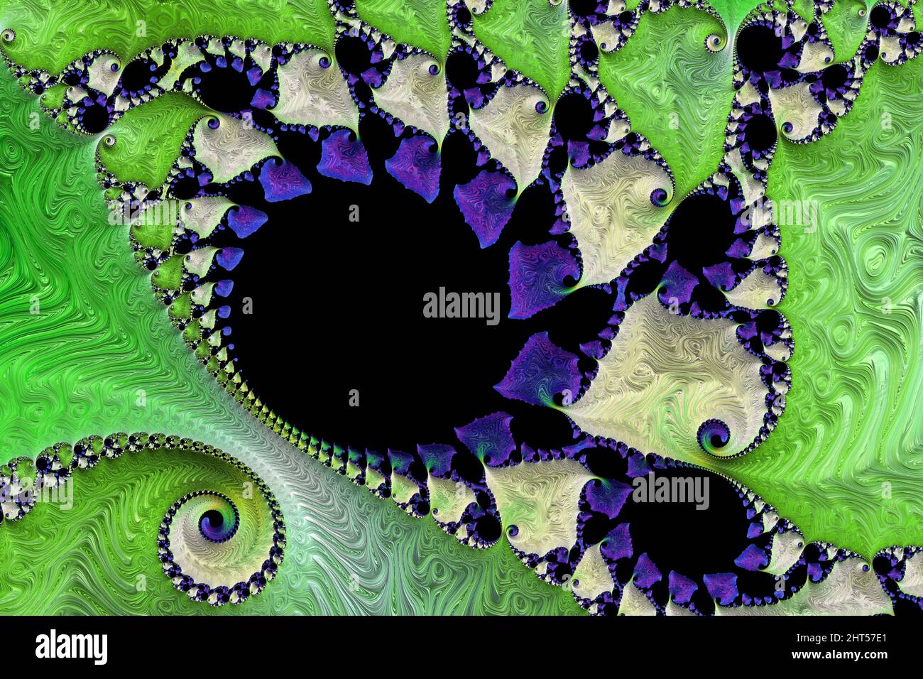 A digital render of an abstract spiral background for wallpapers Stock ...