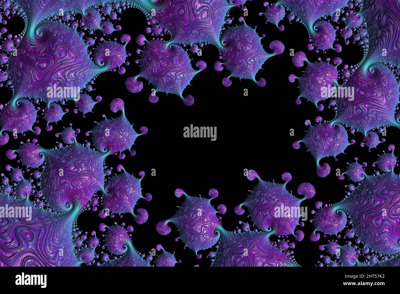 Digital render of a vibrant purple background for wallpapers Stock ...