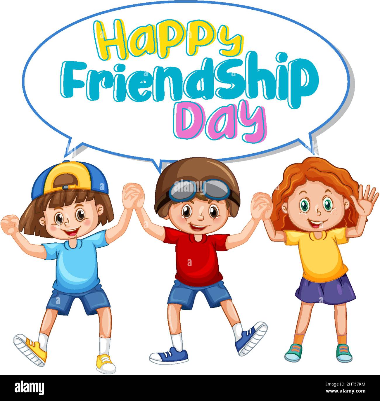 Children Friends Clipart
