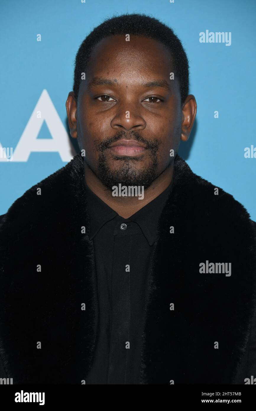 Aml Ameen arrives at the 53rd NAACP Image Awards Viewing Party held at ...