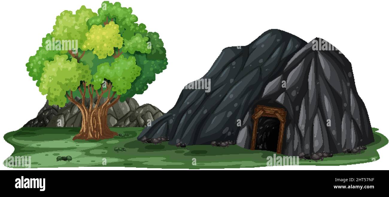 Cave outside of cave Cut Out Stock Images & Pictures - Alamy