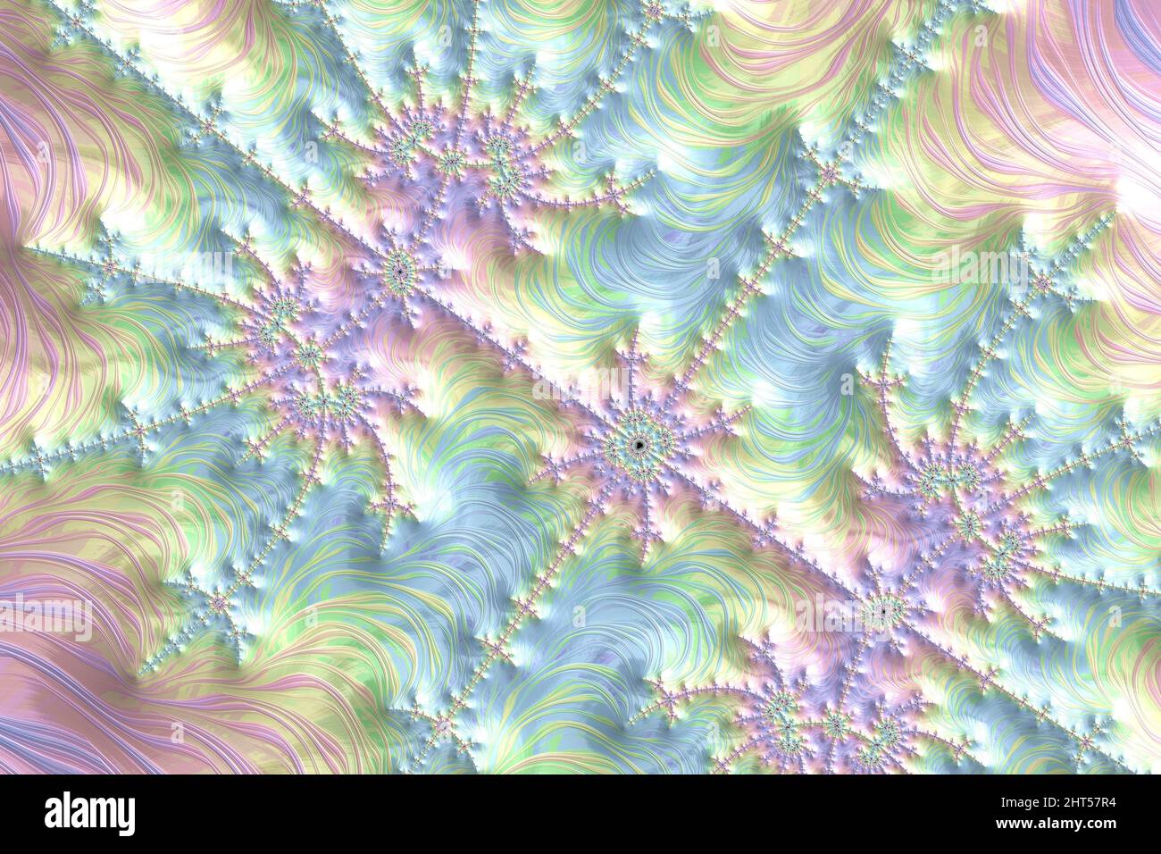 Digital render of a colorful vibrant background for wallpapers Stock ...