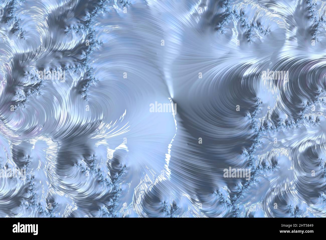 Graphic artwork with oily texture in light blue shades for background ...